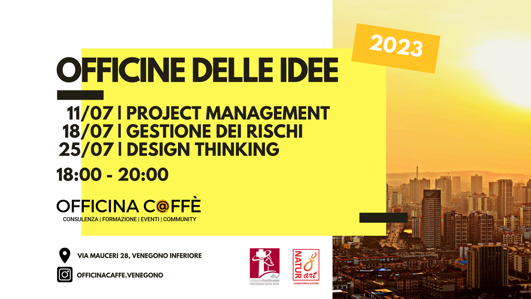 Officina delle Idee fa il tris: sei ore per far crescere aziende ...